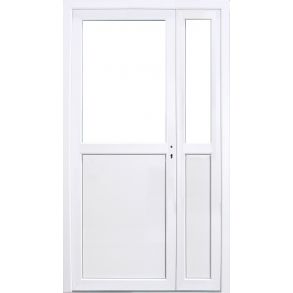 PVC Plastdøre - Udhusdøre - Facadedøre, Dobbeltdøre og Terrassedøre