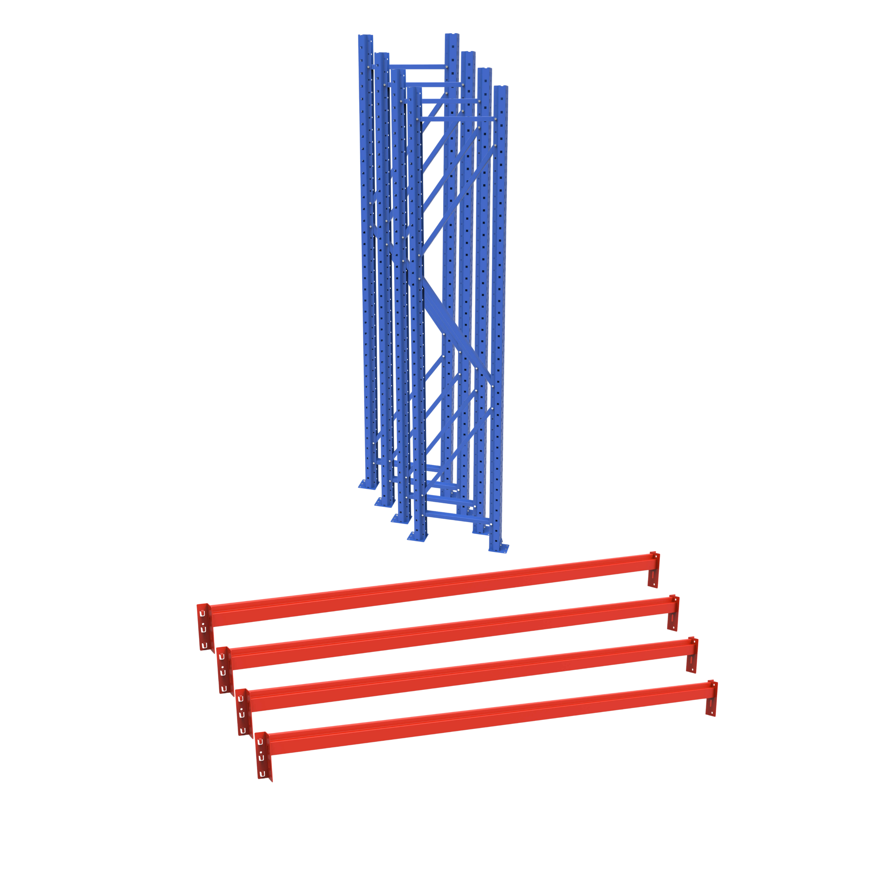 Lagerreoler i Stål – Komplette & Modulopbyggede | Bautik.dk